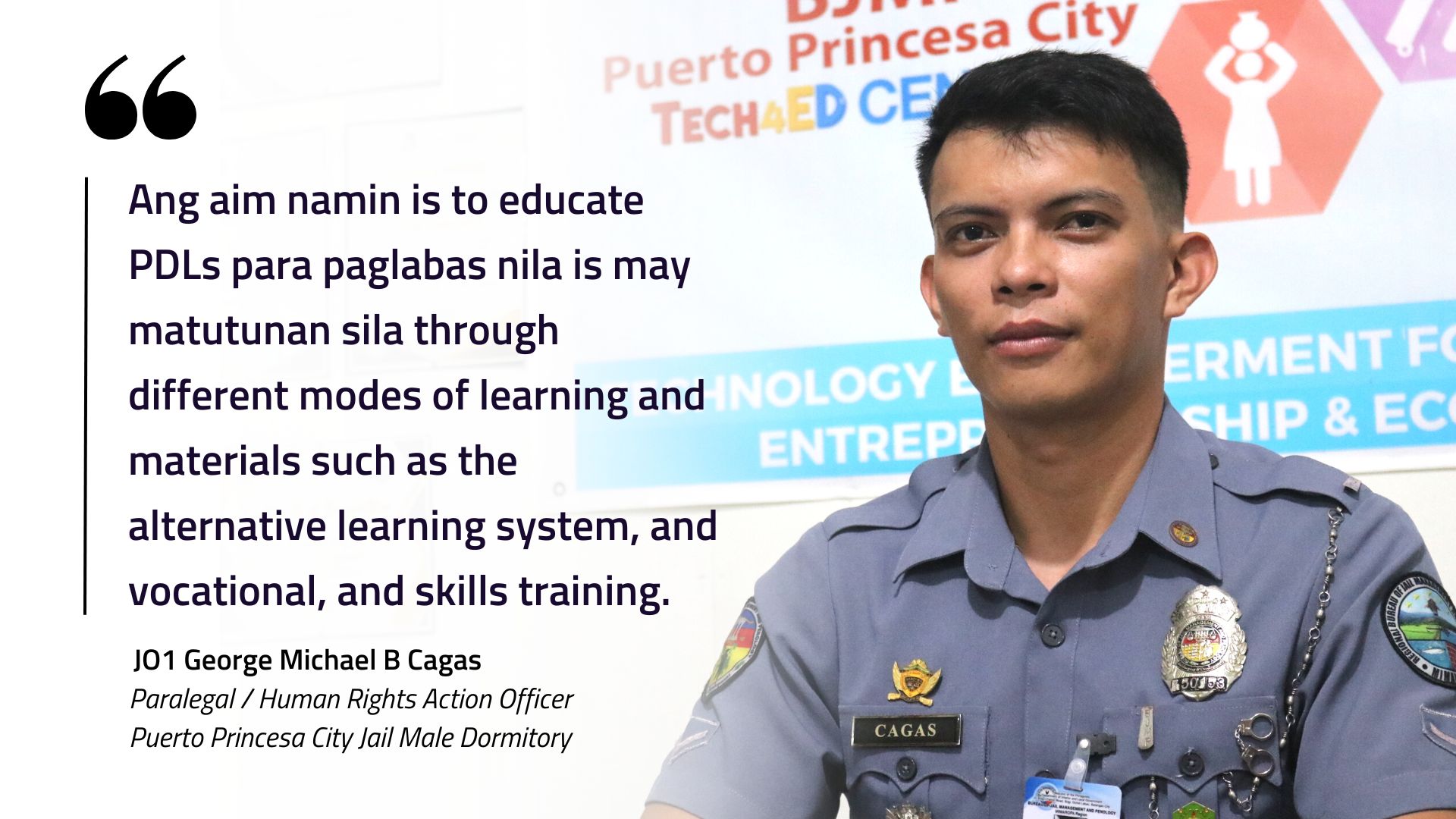 Puerto Princesa City Jail's Tech4Ed e-Services: Transforming Persons ...