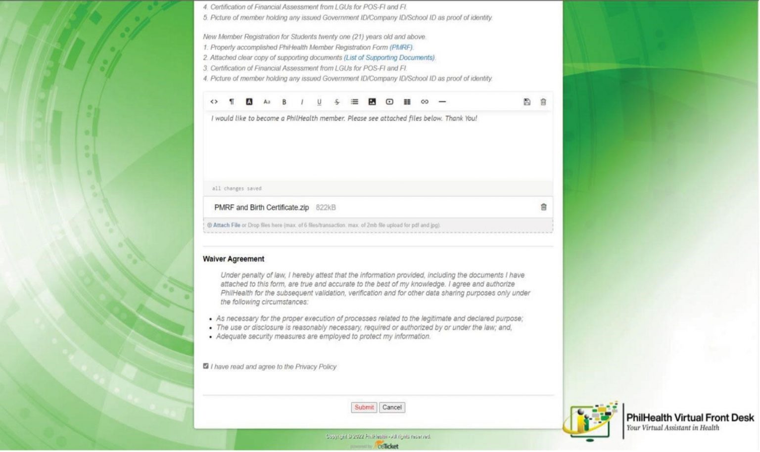 PhilHealth Virtual Front Desk: Bridging the Gap in Healthcare Access – DAP